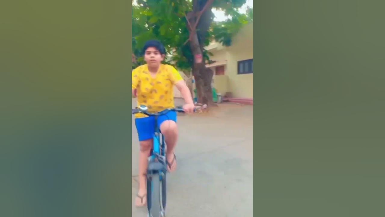 naa cycle poyindi part-2😭😂🤣#shortsvideo #funnyvideo #viralshort - YouTube