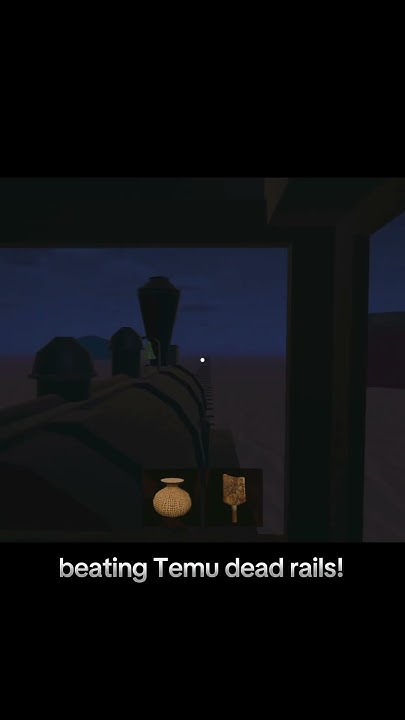 i beat dead rails temu version! #roblox #meme #deadrails - YouTube