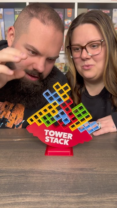 It’s Not Supposed To Fall That Way! Come Play Tower Stack With Us! # ...