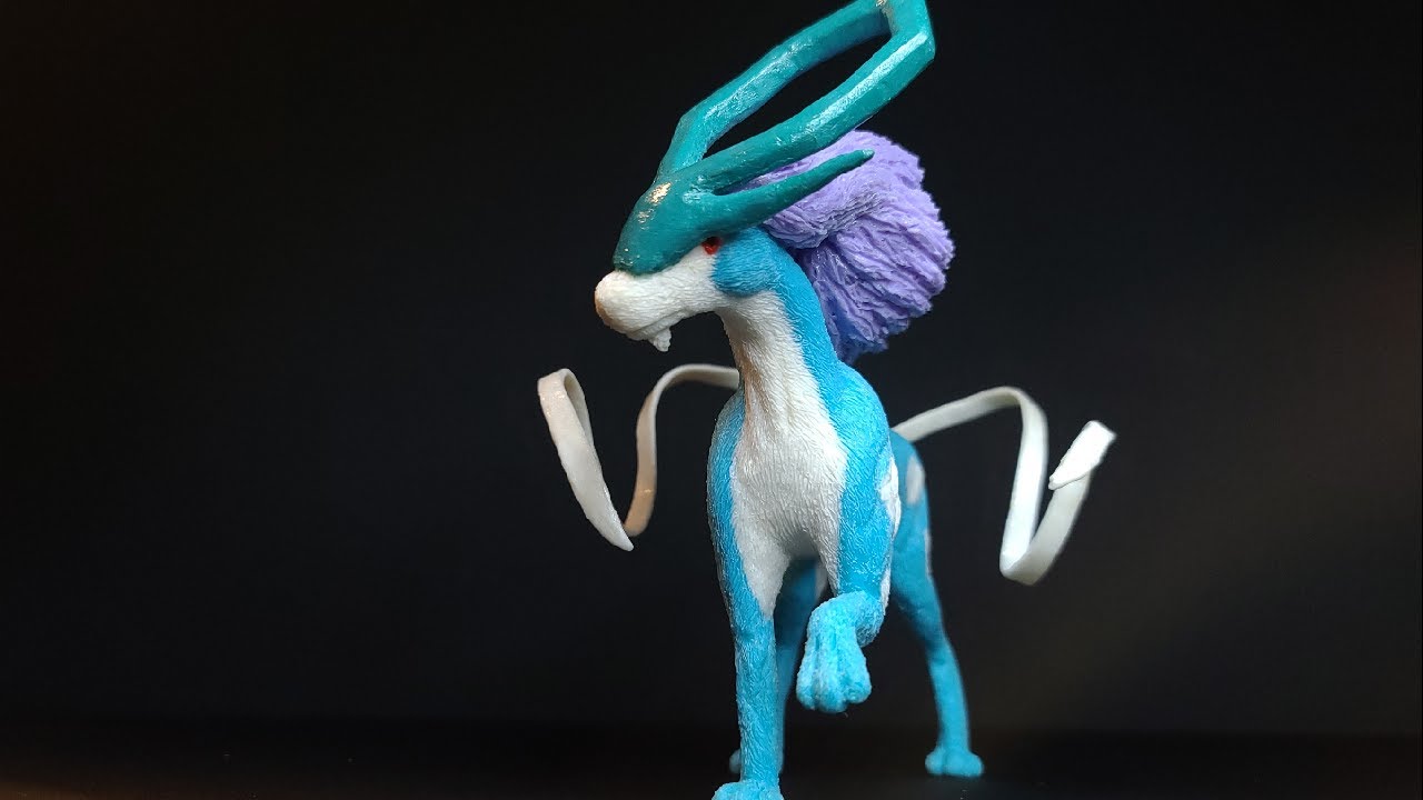 Shiny Suicune 3d