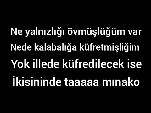 Yok illede küfredilecek ise, İkisininde taaaaa mınako...