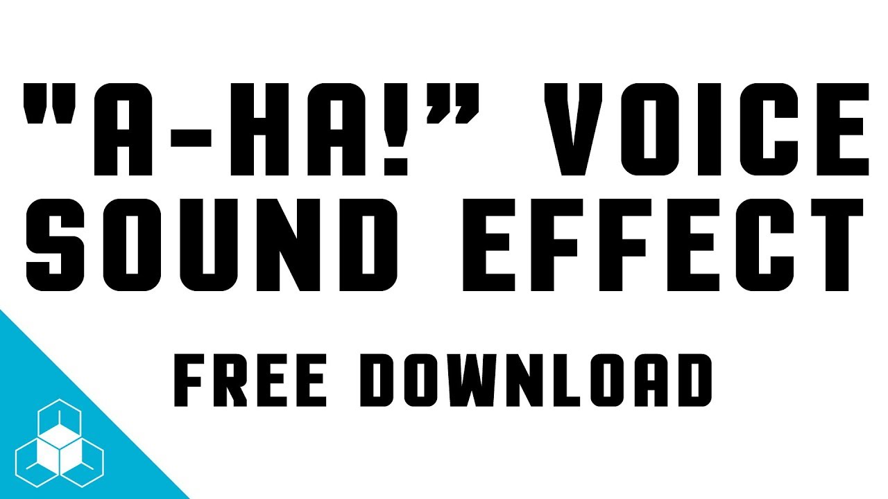 AHA SOUND EFFECT - Daily FREE Voice Sound Effects Download - YouTube
