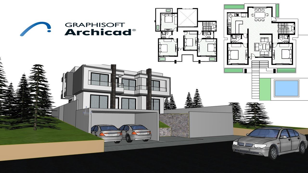 Impressive Luxury G+1 residential building Tutorial from B to F - YouTube