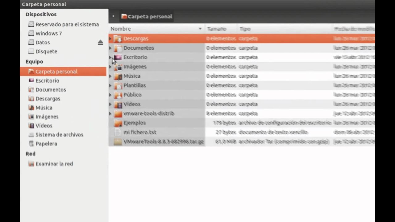 Ubuntu | 7.- Explorador de archivos - Nautilus - YouTube