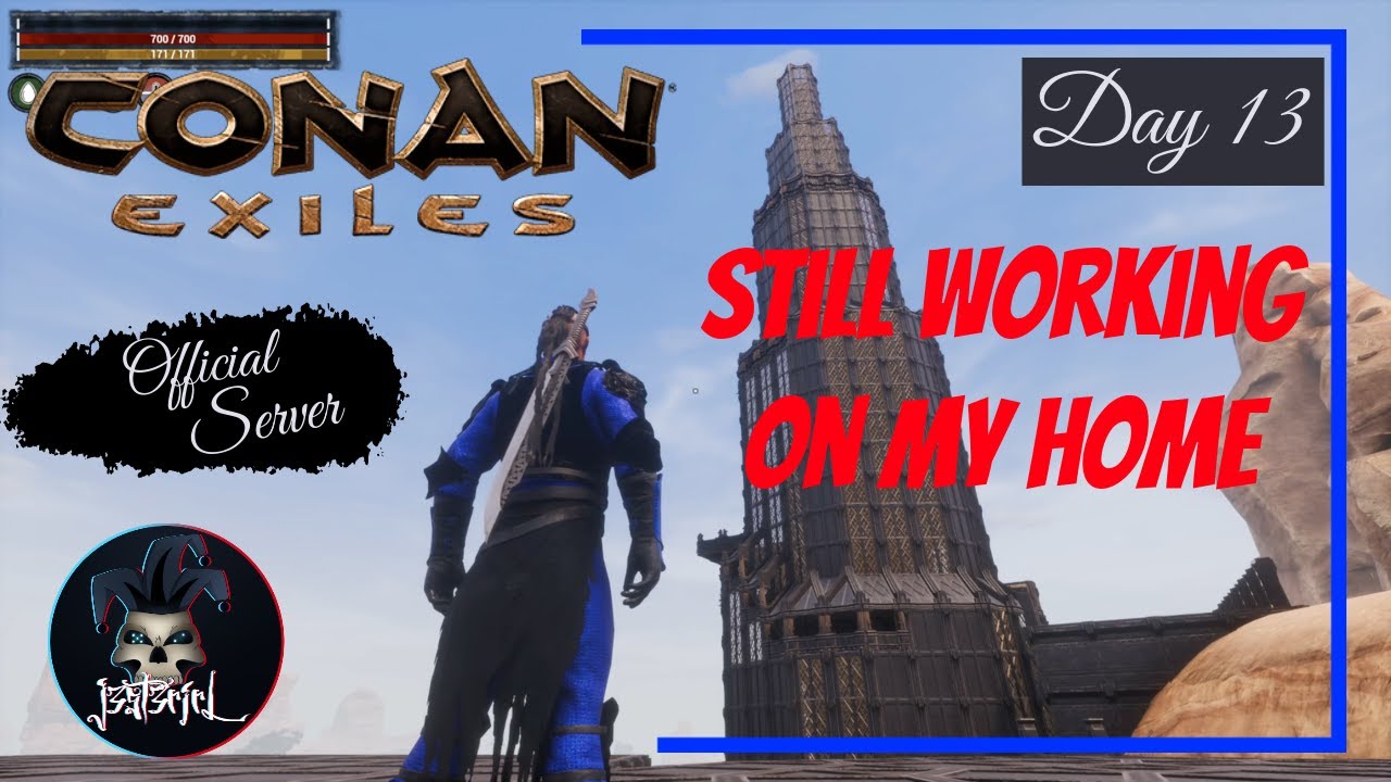 Working on the Compound... Sick Day... Light Talking... Conan Exiles ...