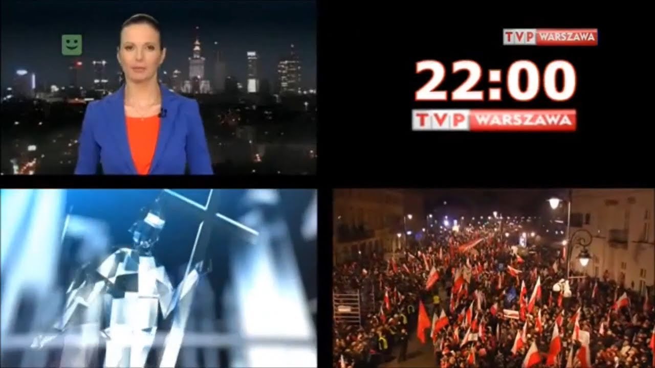 TVP Warszawa - Zapowiedź, autopromocja serwisu internetowego i reklama ...