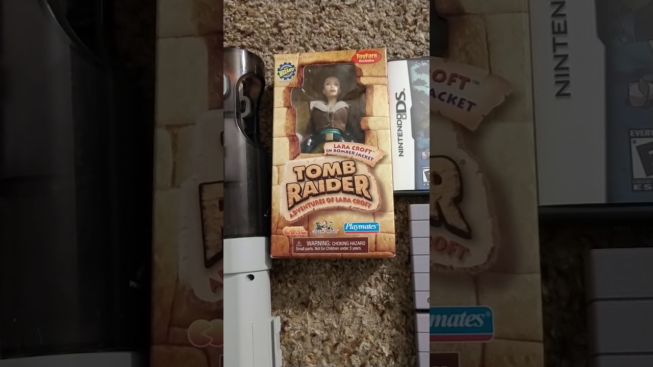 Video Game New Collectibles Lara Croft N64 & SNES - YouTube