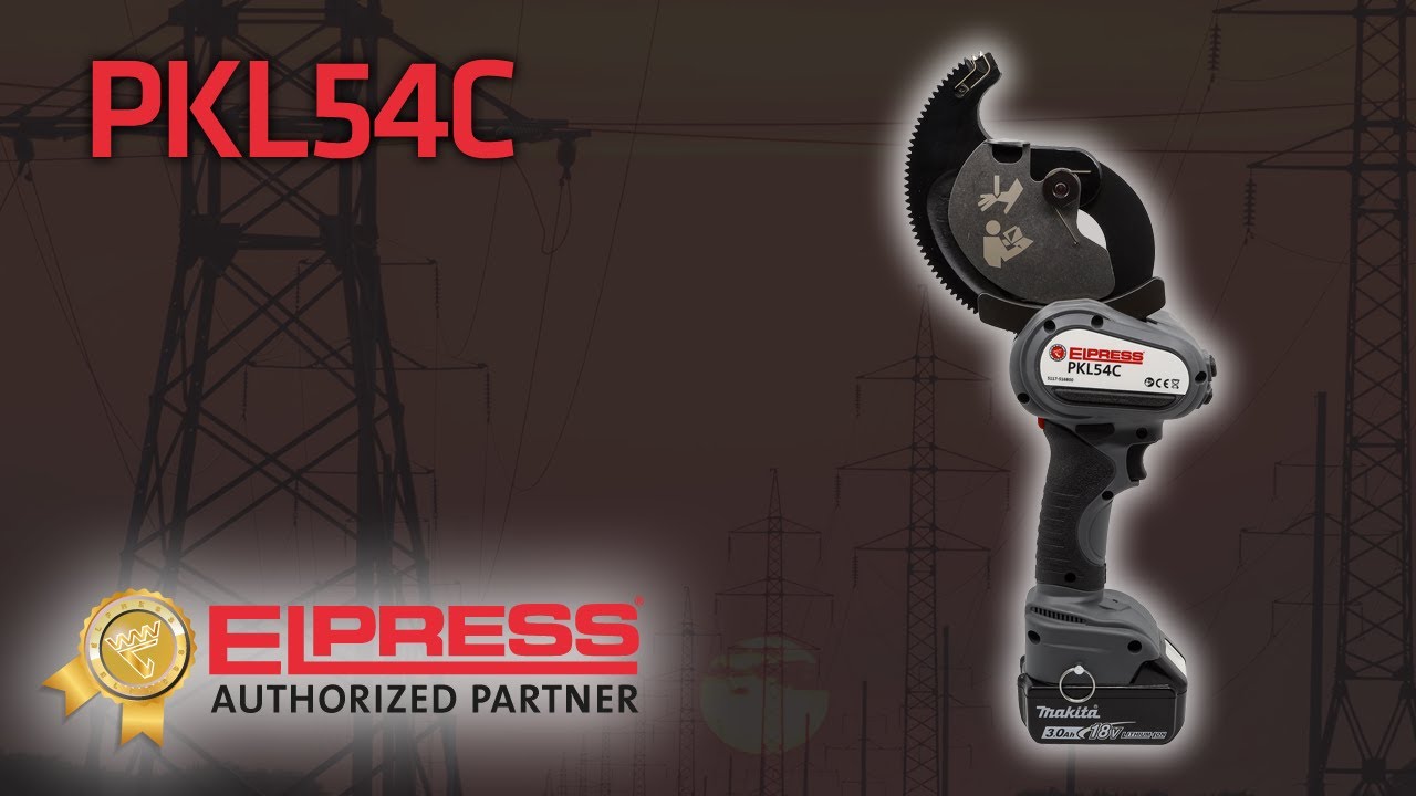 Elpress PKL54C Electric Cable Cutting Tool: Features - YouTube