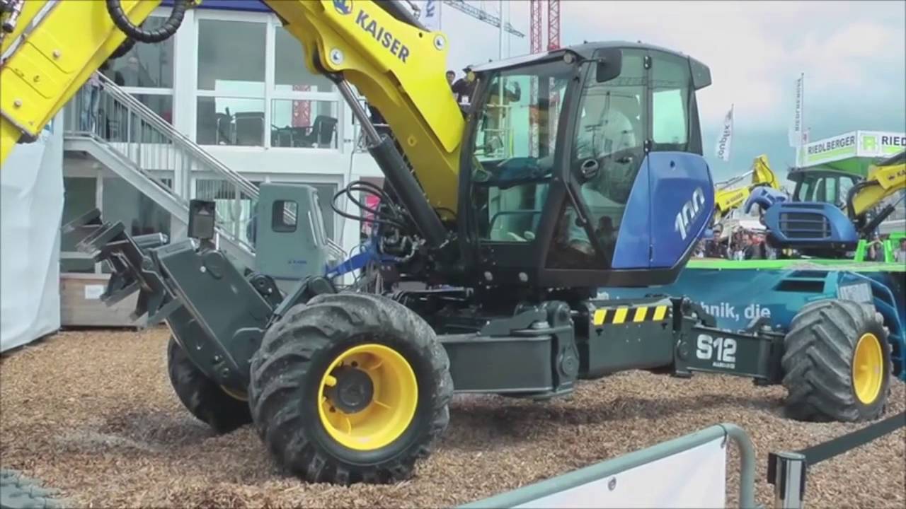 The amazing Kaiser S12 all terrain excavator - YouTube