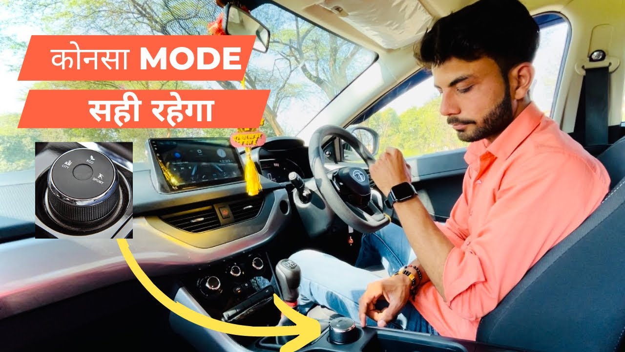 Tata Nexon ECO,CITY,SPORT mode explain with mileage by MIV CARS - YouTube