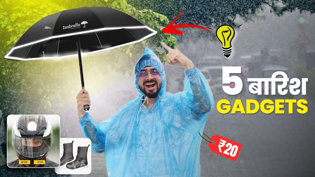 These Rainy Gadgets are Life Saver - Must Have Rain Accessories From ...