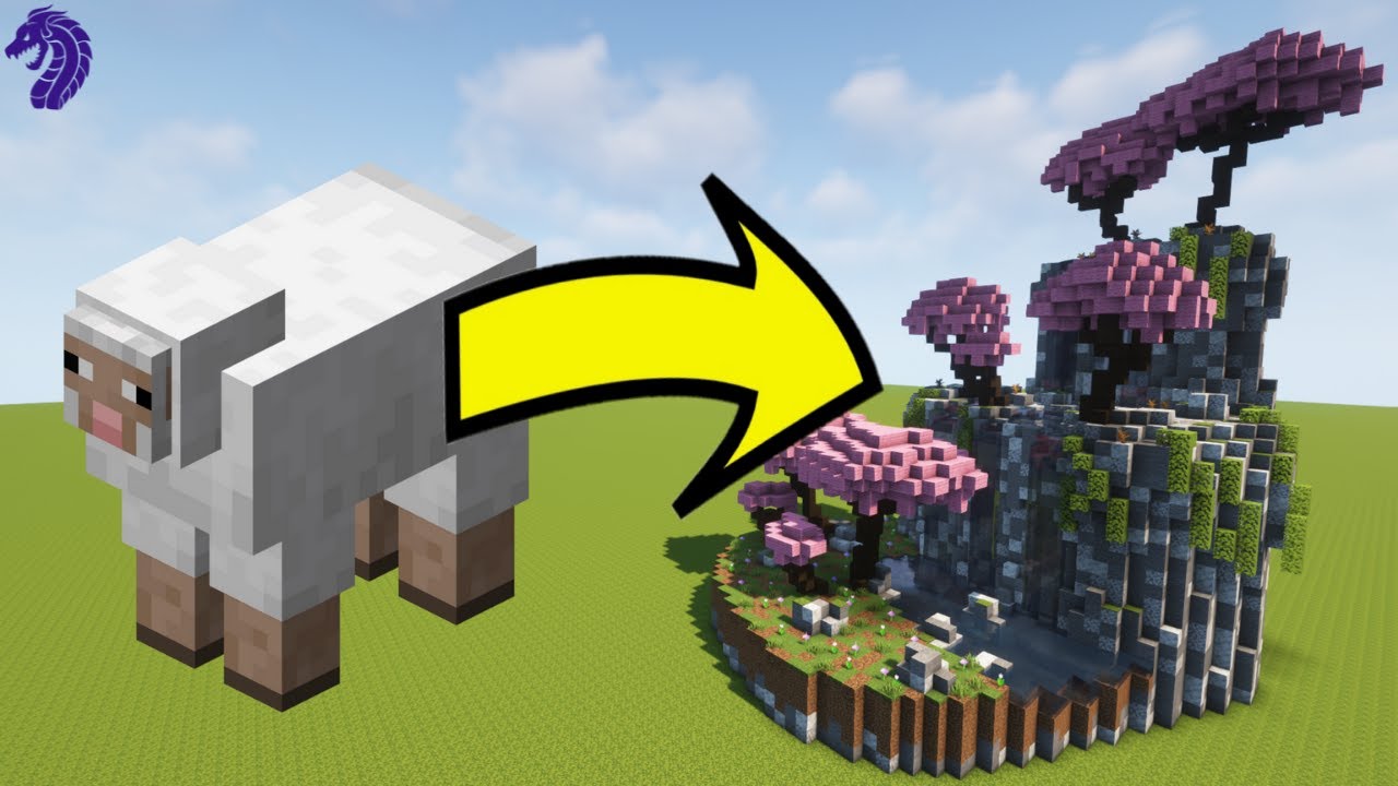 Minecraft But Sheep Are a Biome - YouTube