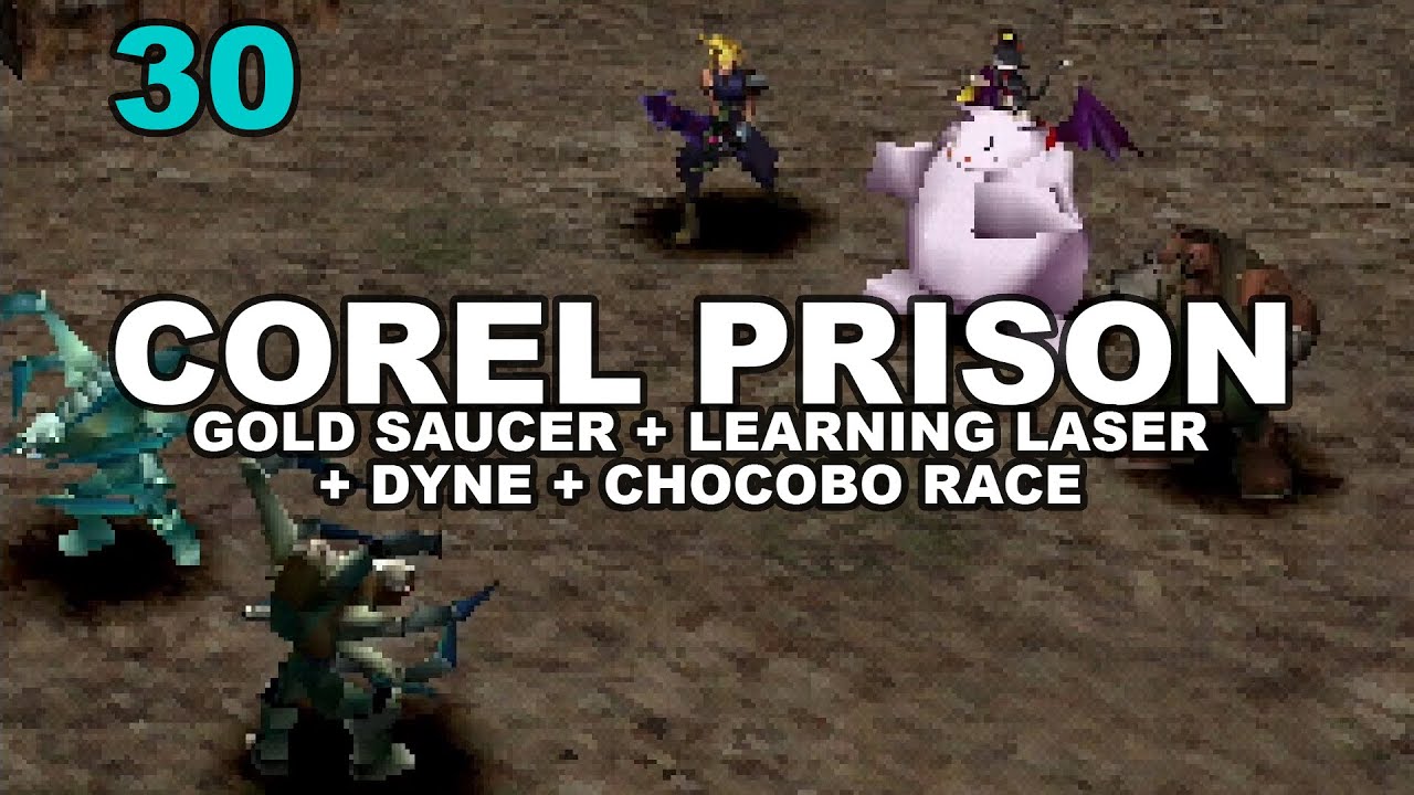Corel Prison - FF7 Comprehensive Speedrun Tutorial pt 30 - YouTube