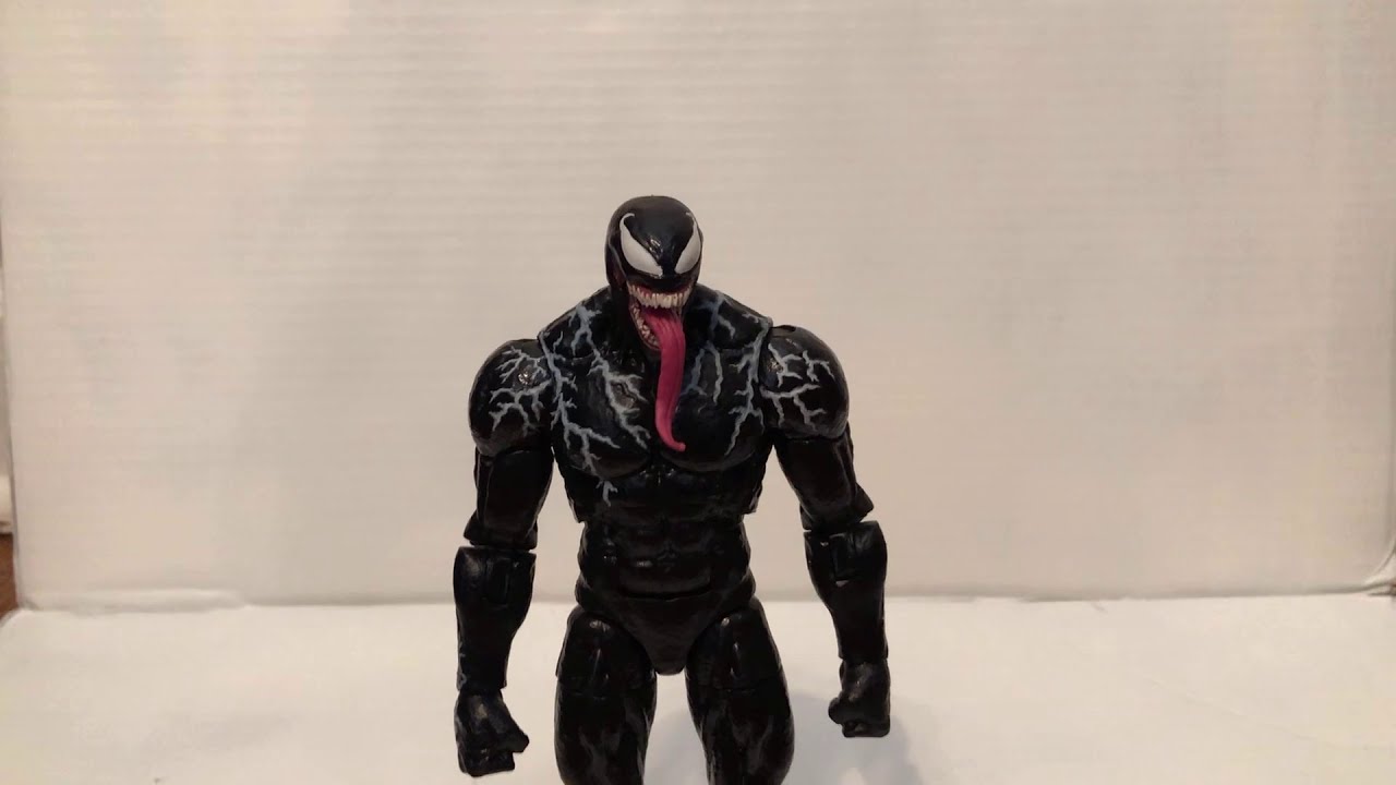 Marvel Legends Build a Figure Venompool Wave Movie Venom Review - YouTube