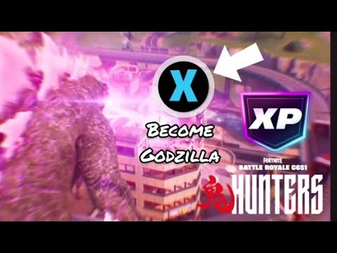 Godzilla boss event in Fortnite, Battle Royale! - YouTube