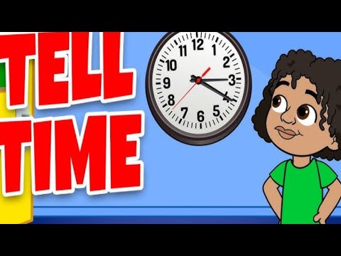 Learn Telling Time | Telling Time for kids | Kid's Time learning vedio ...
