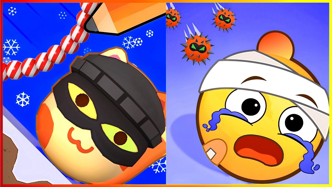 Save the Balls Hide Ball VS Draw A Line Puzzle - All Levels SpeedRun ep ...