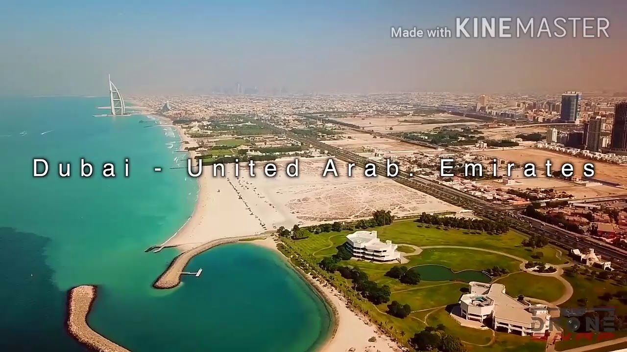 Dubai drone shot - YouTube