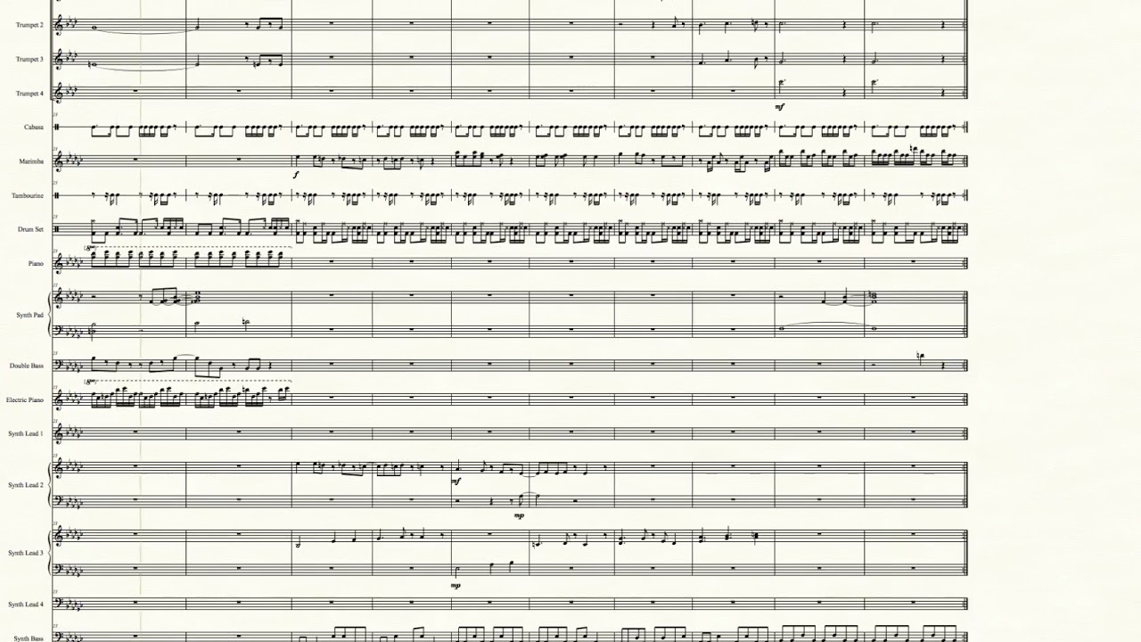 Battle! (Sashay) (Pokémon Battle Revolution) - Transcribed Score - YouTube