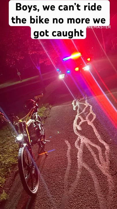 First time ever getting pulled over on my motorized bike oh boy #pulled ...