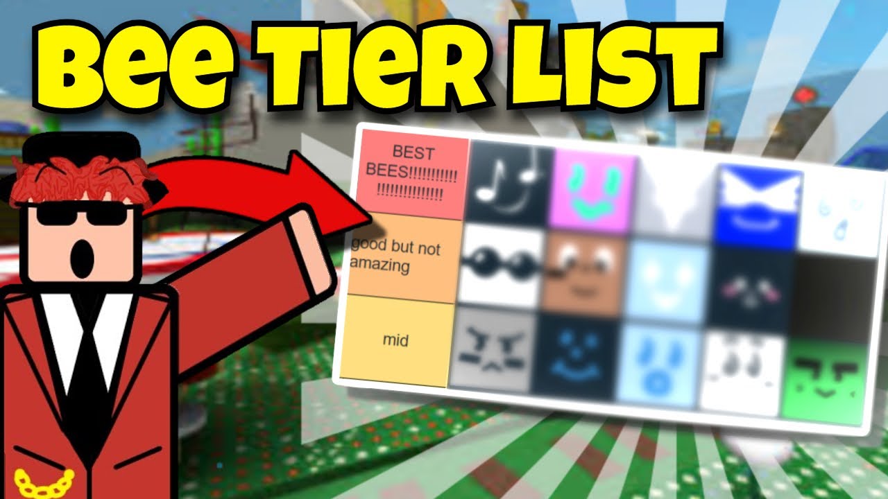 Bee Swarm Simulator: Best Bees Tier List (2025) - YouTube