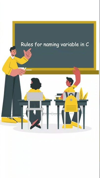 Rules for naming variables in C / c programming tutorials #shorts #programming #coding #c # ...