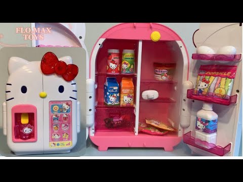 17 Minutes Satisfying with Unboxing Hello Kitty Smart Refrigerator Toys ...