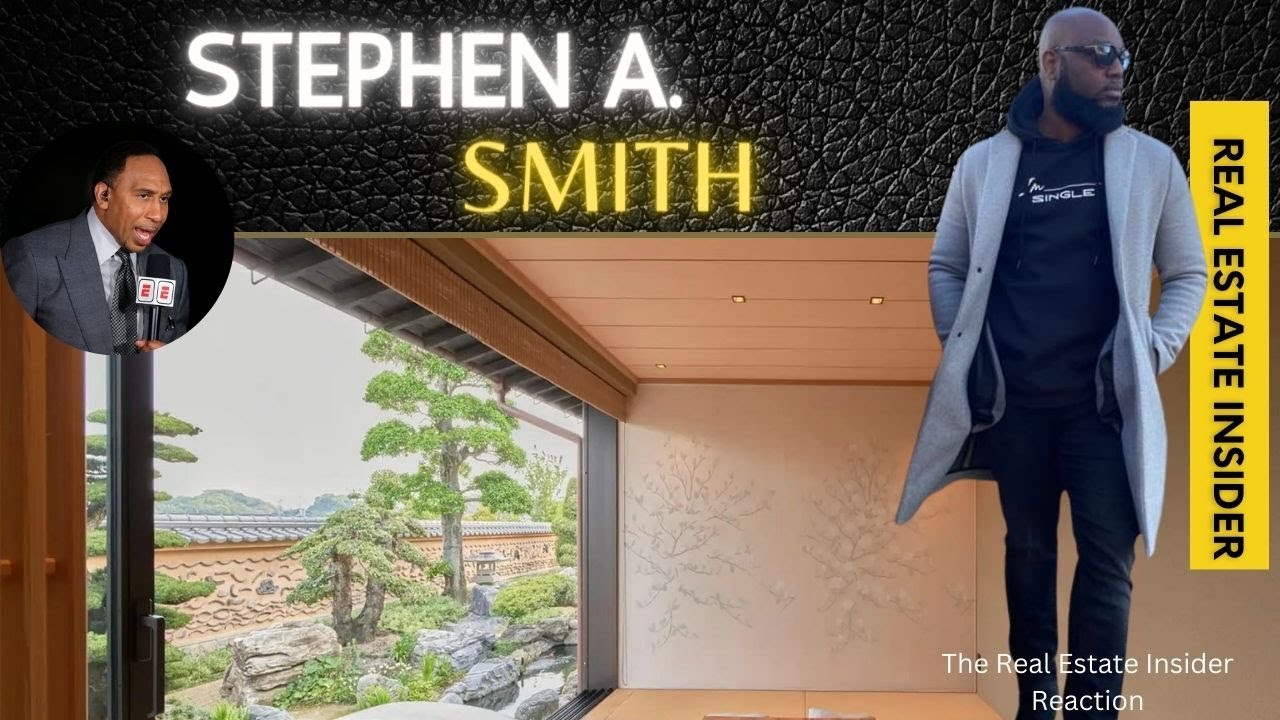 REACTION to Stephen A Smith New Jersey Mansion #stephenasmith - YouTube