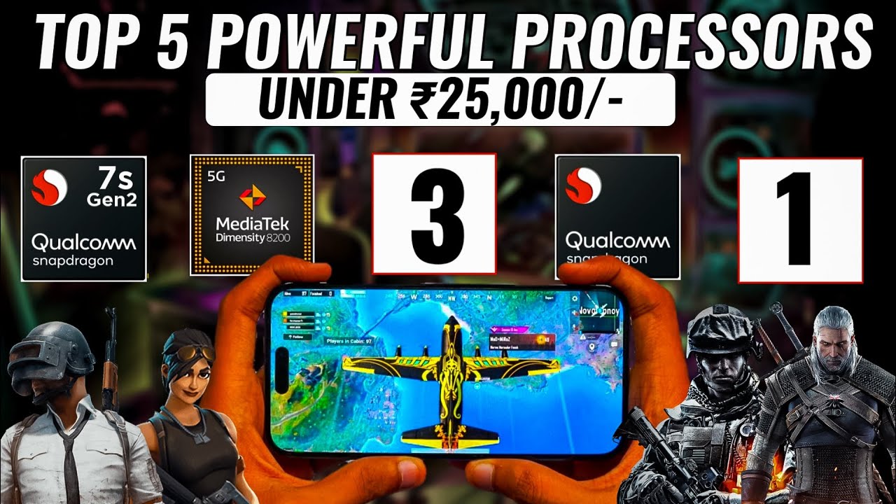 5 Powerful Gaming Processor Under 25k Phone 🔥 - YouTube