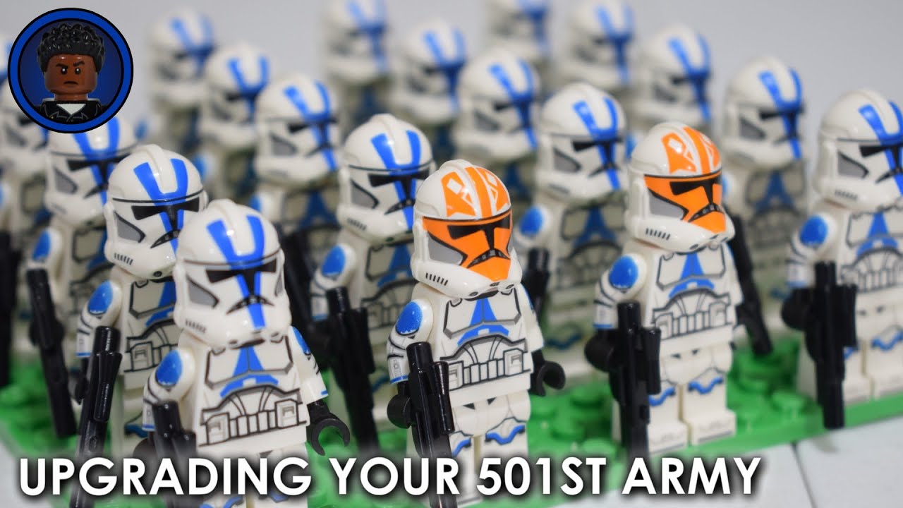 UPGRADE Your LEGO 501st Army: FirestarToys Custom Printed Arms Review ...