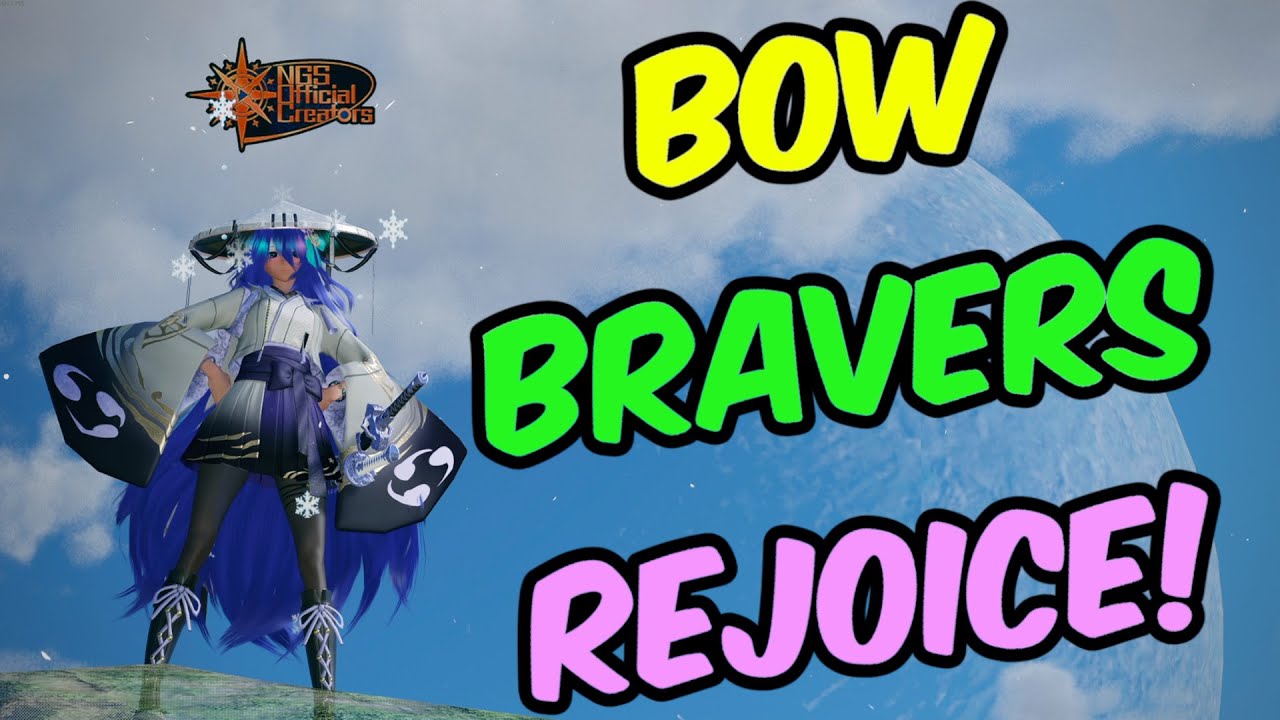 [PSO2:NGS] Bow Bravers Rejoice! More Buffs! - YouTube