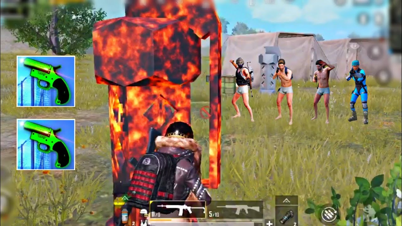 Trolling Noobs And Found Two Super Flare Gun 🤭🤣 - YouTube