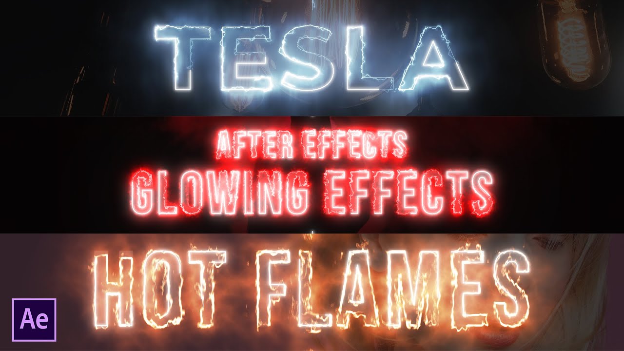 Create Energy Stroke Glowing Titles in After Effects | EASY Tutorial ...