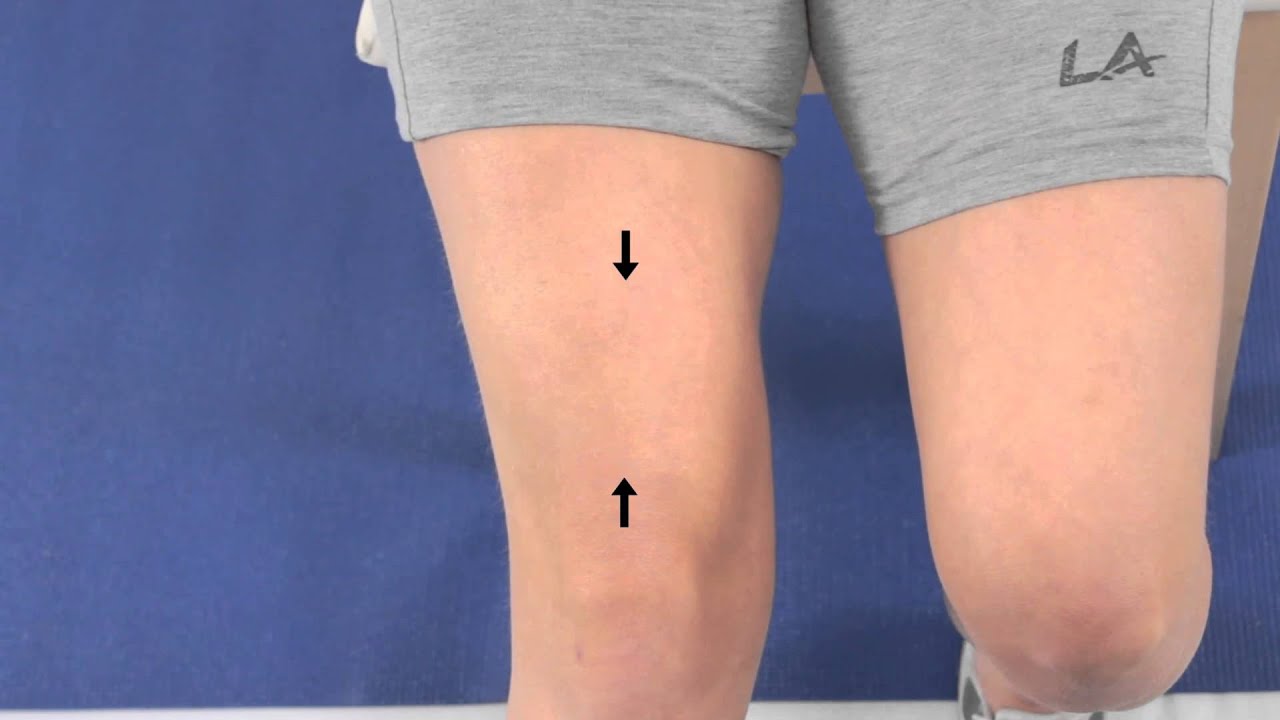 VMO strengthening sitting - YouTube