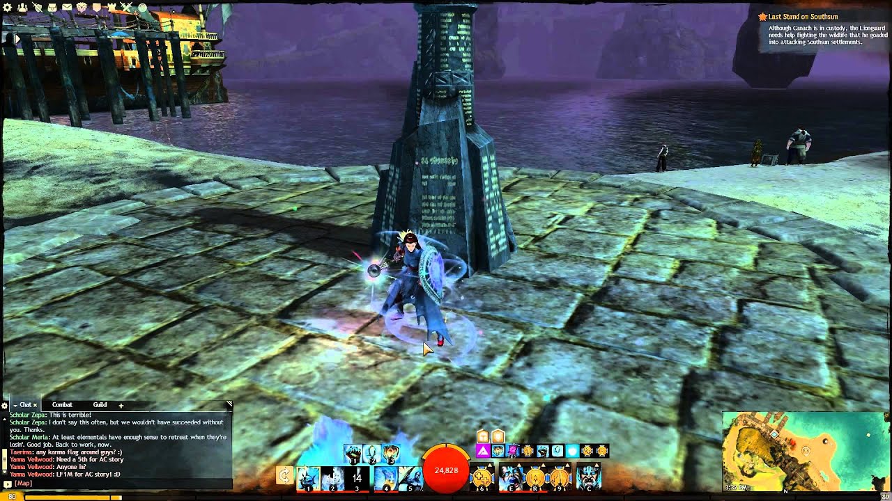 Guild Wars 2 Dungeon Tank Legendary, PvE and WvW - YouTube