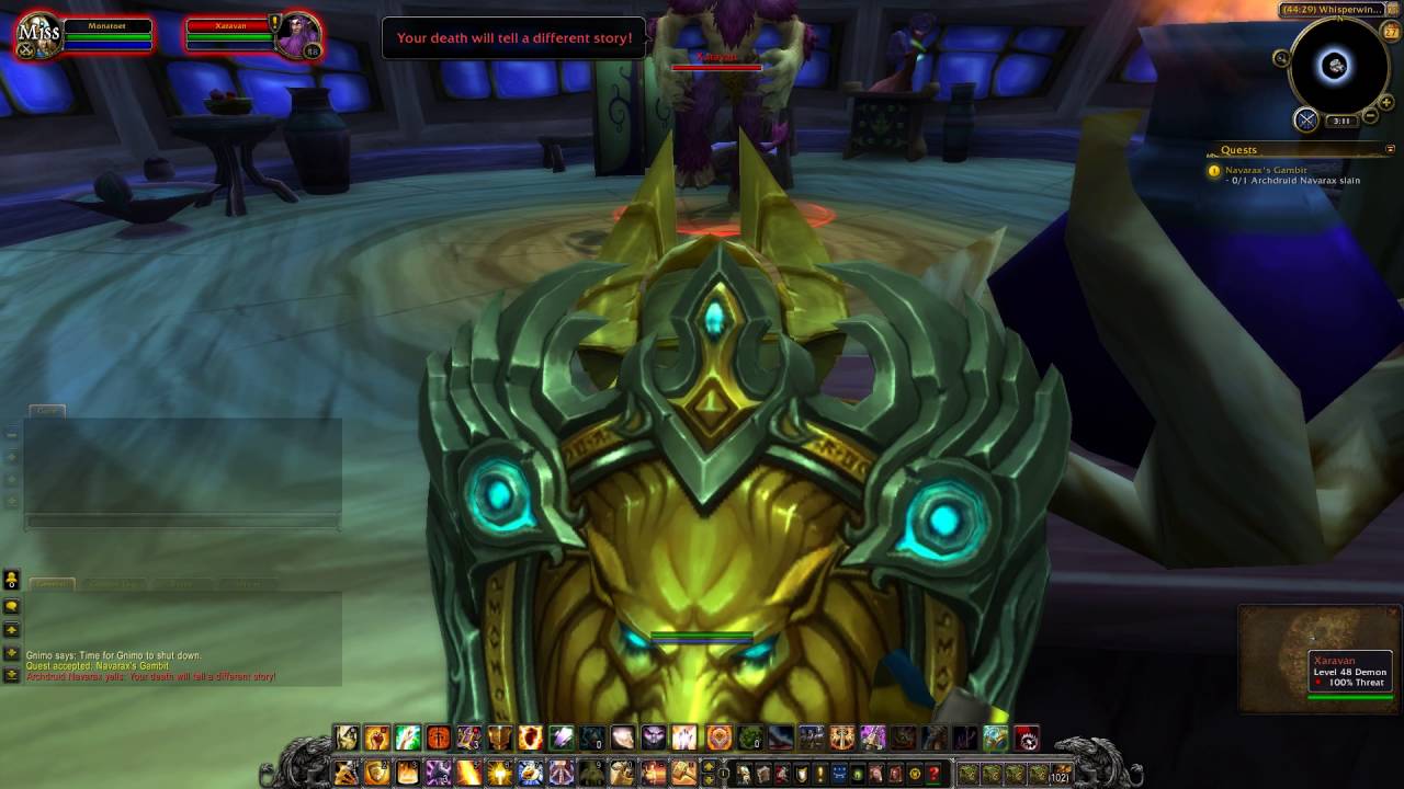 Quest 2015: Navarax's Gambit (WoW, human, paladin) - YouTube