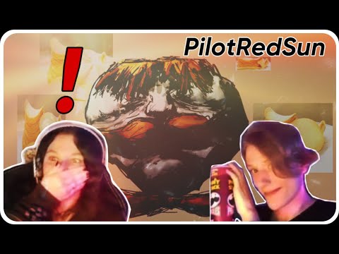 My Girlfriend reacts to PILOTREDSUN (pringle advert, garfielf, grinches ...