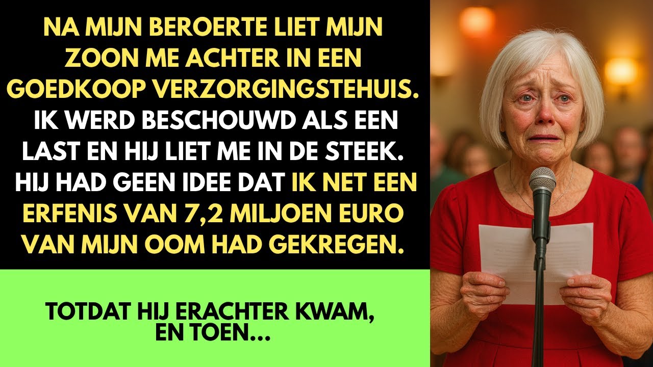 Na Mijn Beroerte Zette Mijn Zoon Me In Een Goedkoop Tehuis - Hij Wist ...