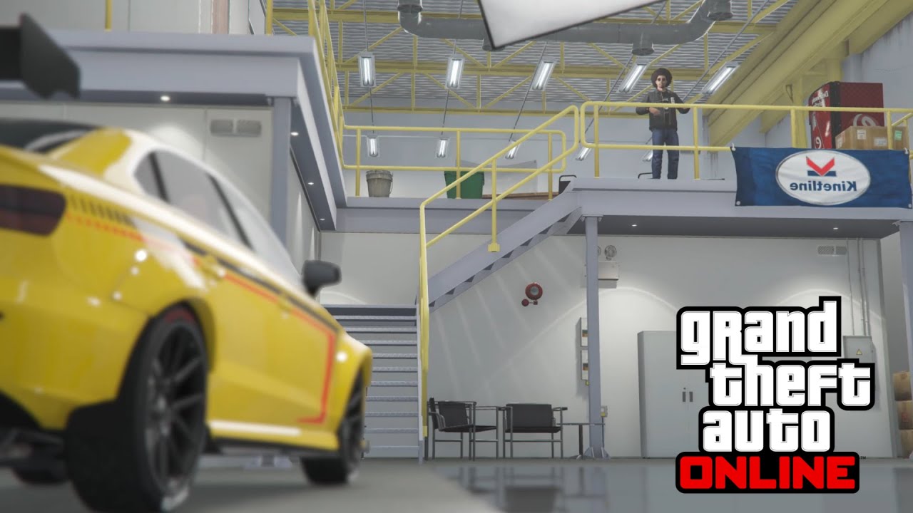 Auto shop set up mission and all cinematics gta online - YouTube