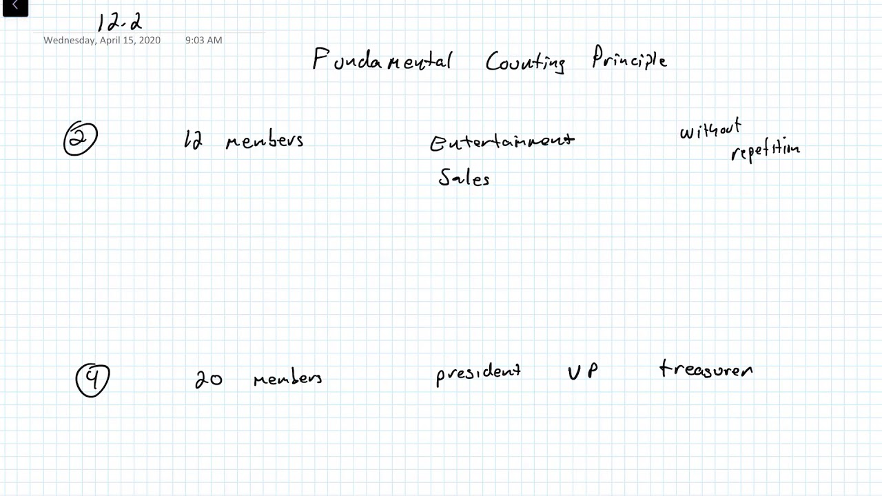 MGF 1106 12.2 Examples - YouTube