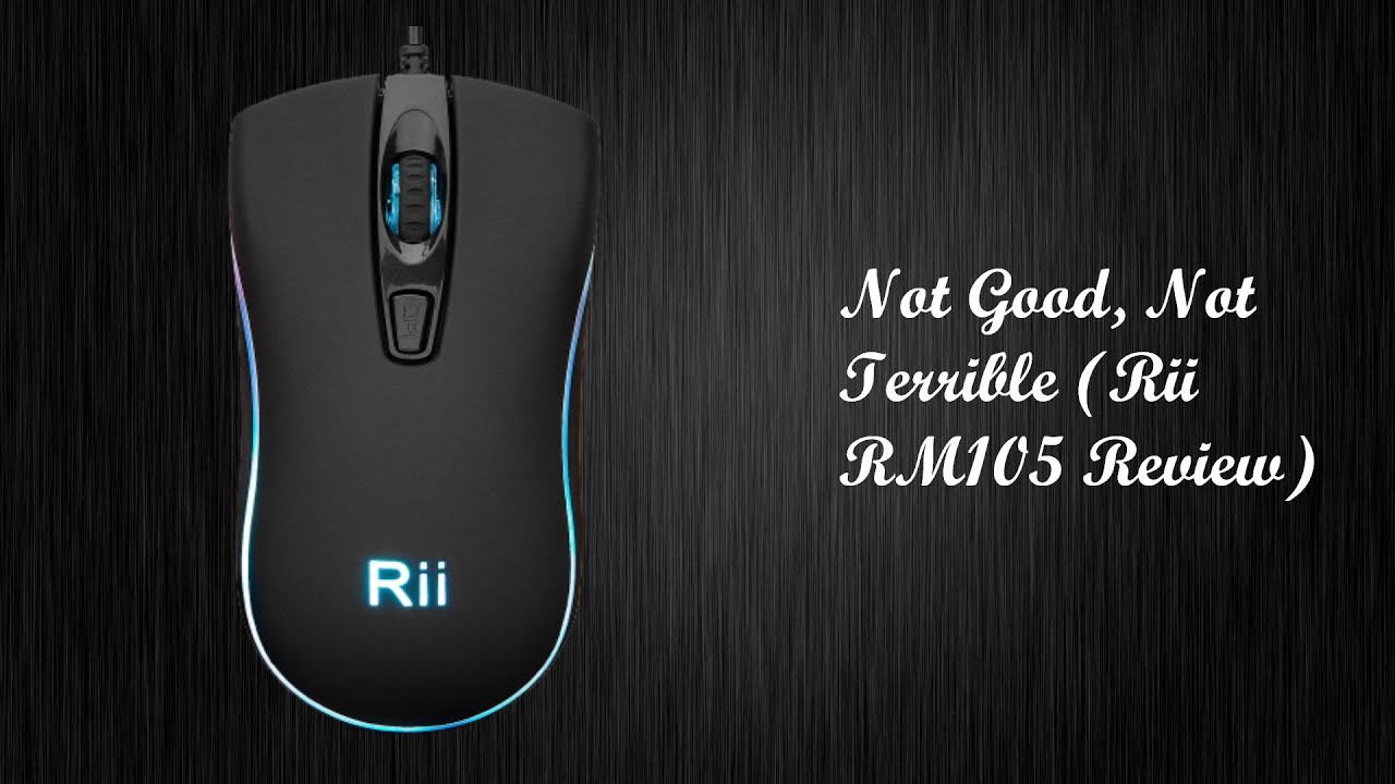 Not Good, Not Terrible Rii RM105 Review - YouTube