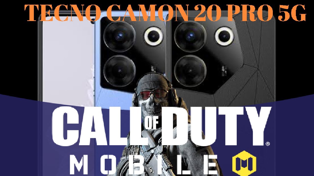I play Call of duty mobile on TECNO CAMON 20 pro 5g MAX GRAPHICS - YouTube