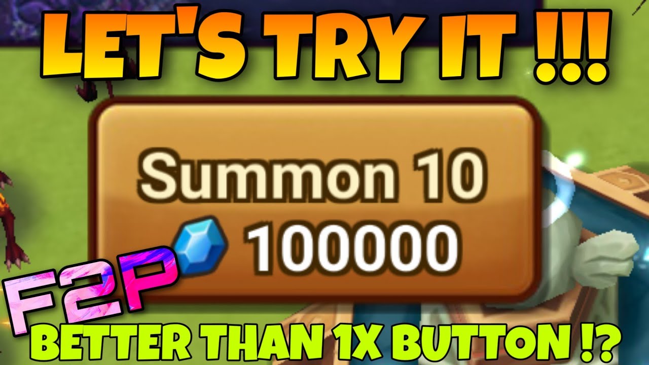10X SUMMON BUTTON IS INSANE‼️ SUMMONERS WAR - YouTube