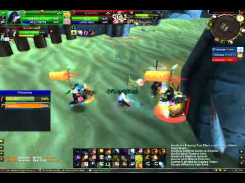 WOW TBC 2v2 disc/rogue - YouTube