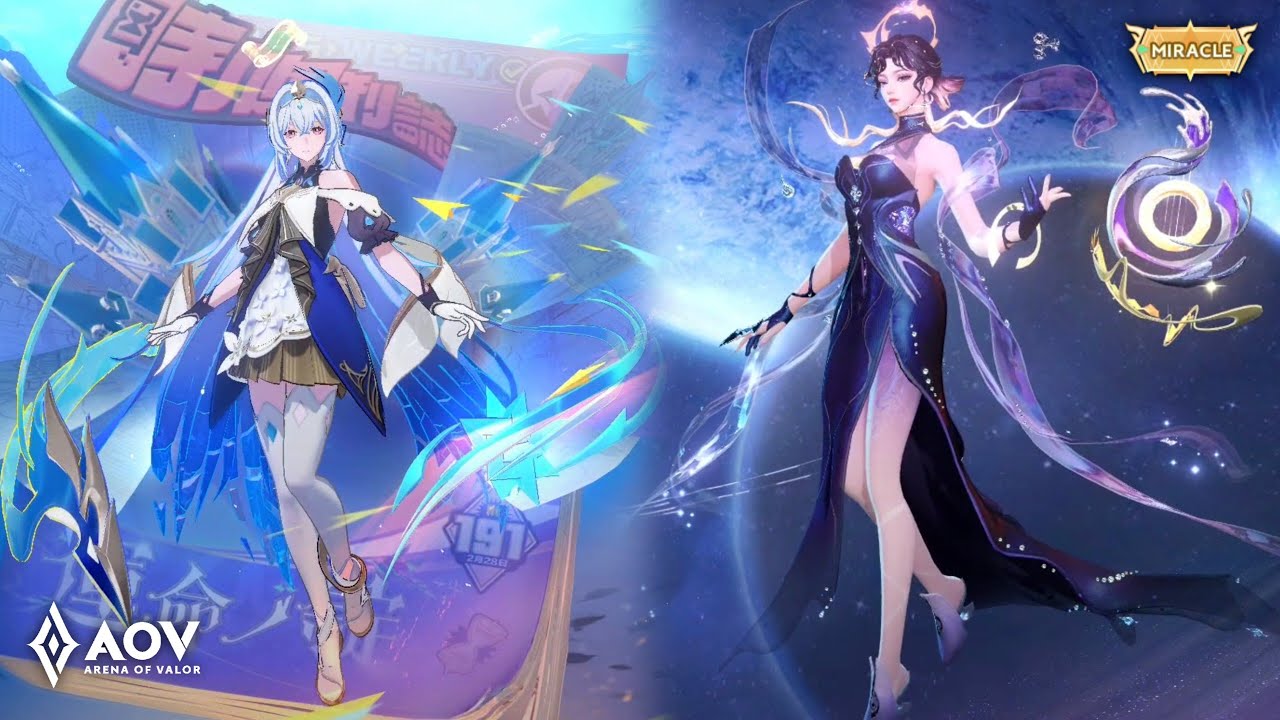 AOV New Skin Sephera X Yuhuan NoVa Stardust, Rouie X Da Qiao Manga ...