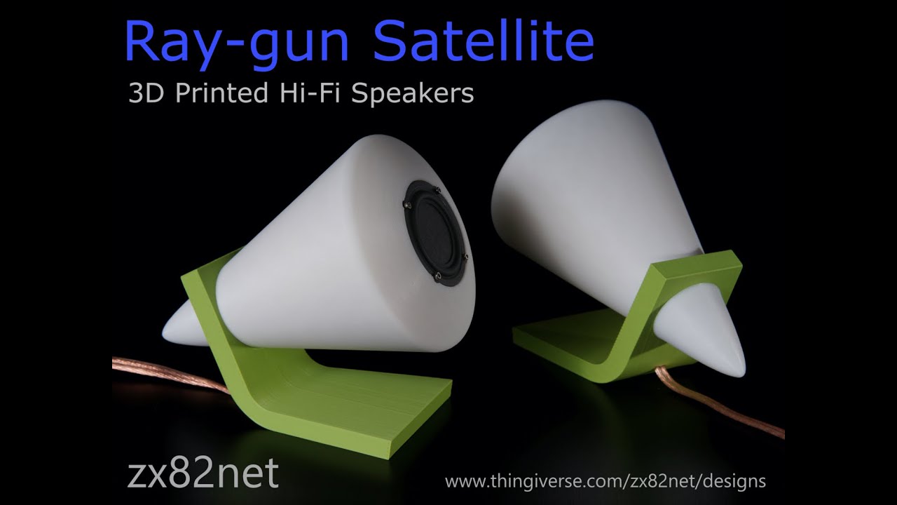 Ray gun satellite assembly guide - YouTube