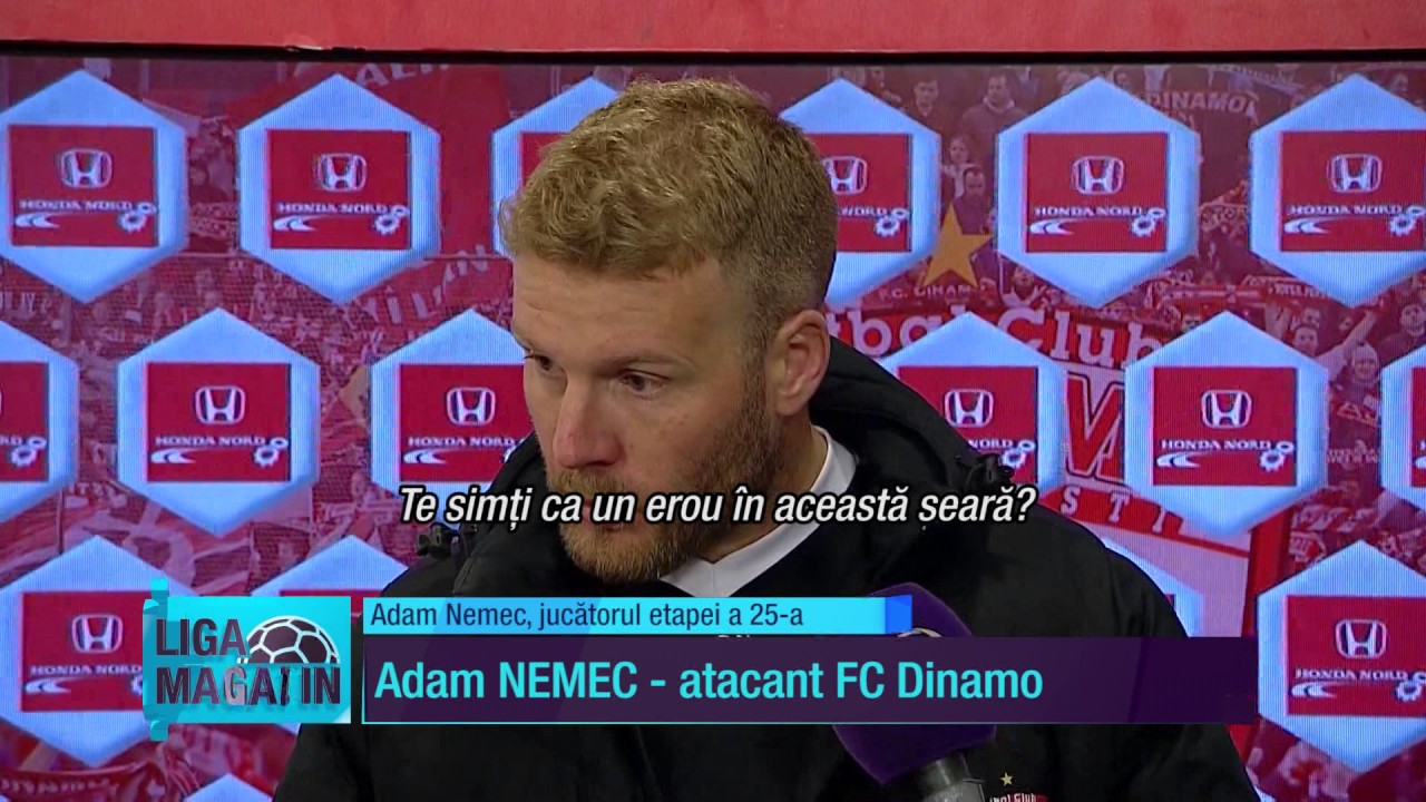 Adam Nemec, jucătorul etapei a 25-a - YouTube