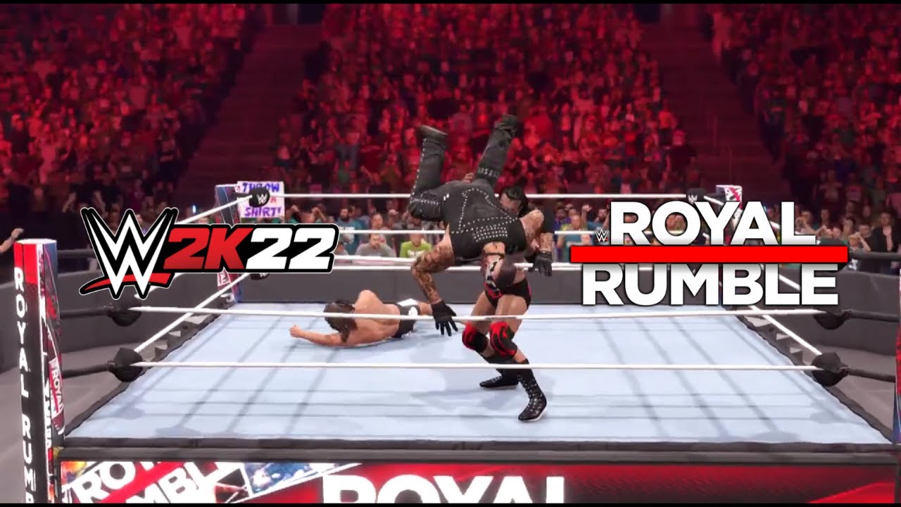 WWE 2K22 ROYAL RUMBLE MATCH! #royalrumble #wwe2k22 #wwe #2k22 #2k # ...