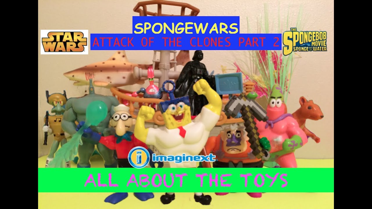 Spongebob Movie Sponge out of Water Star-Wars Sponge-Wars part 2 ...