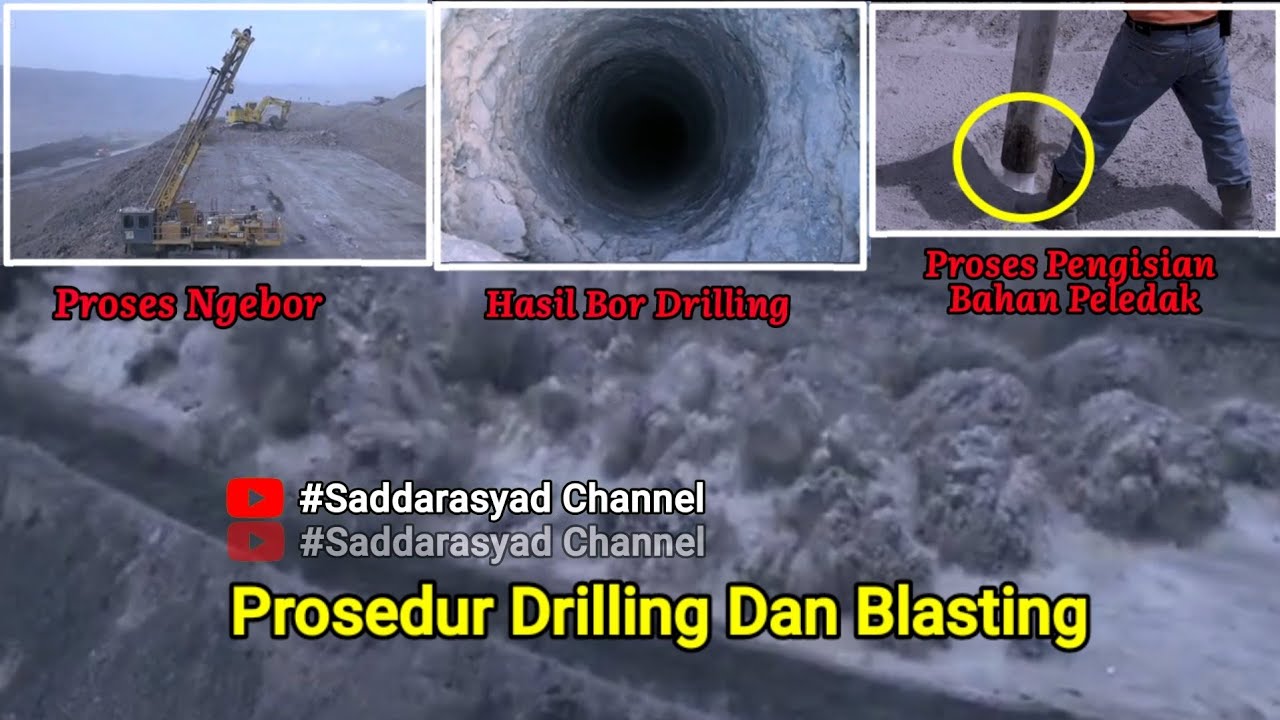 Prosedur Drilling dan Blasting || Dunia Tambang - YouTube